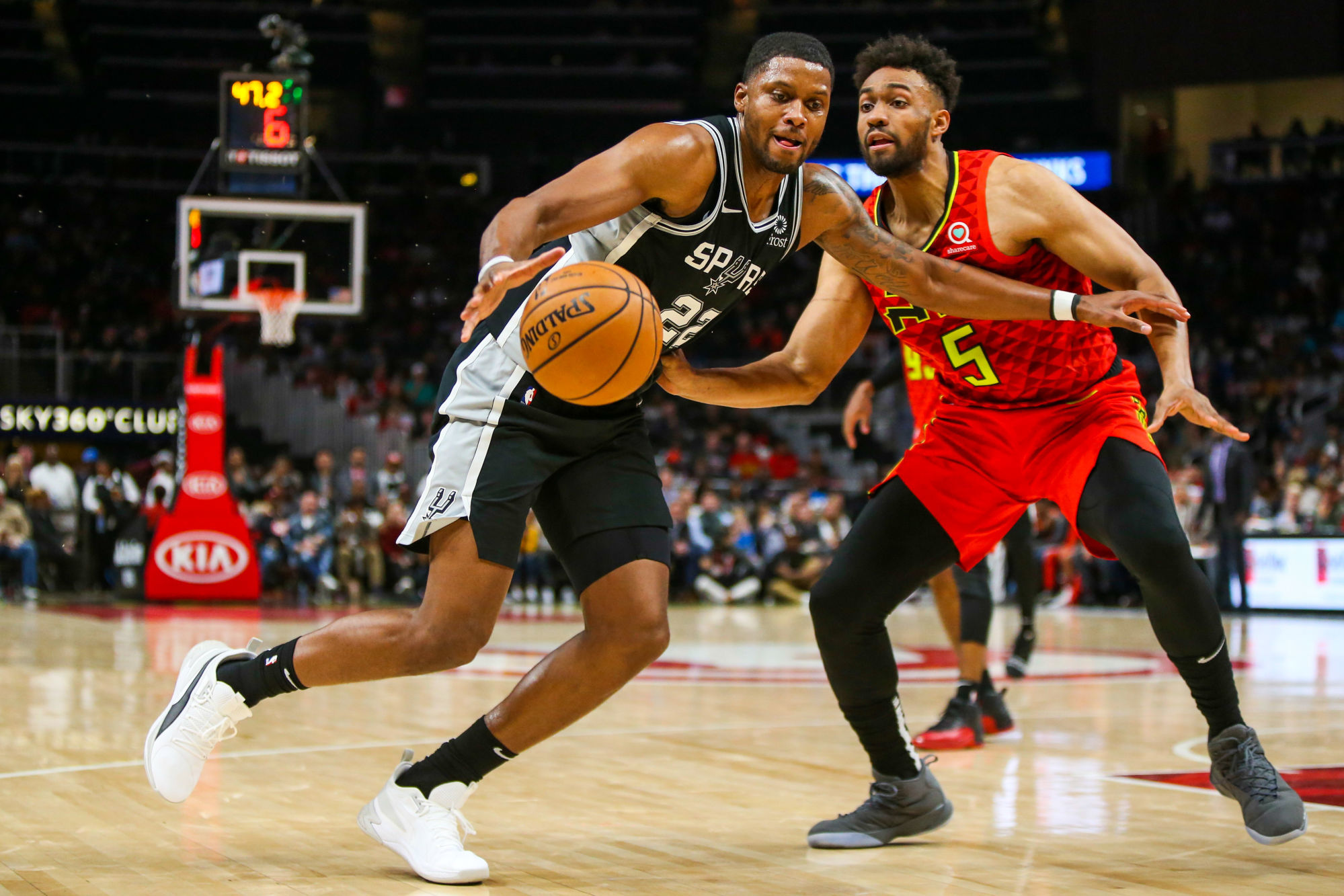 NBA : la victoire d'Atlanta face à San Antonio en vidéo - Sport.fr