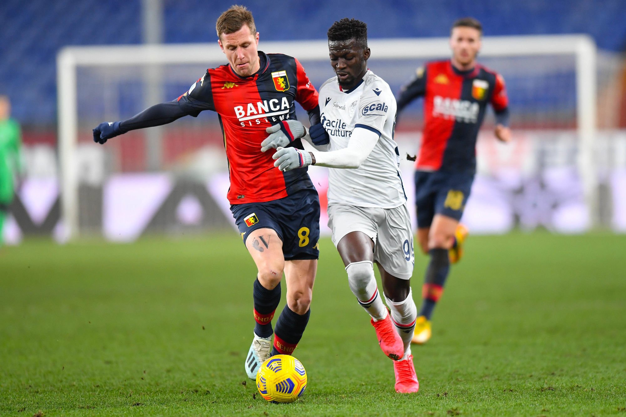 Le Genoa se donne un petit bol d'air face à Bologne - Sport.fr