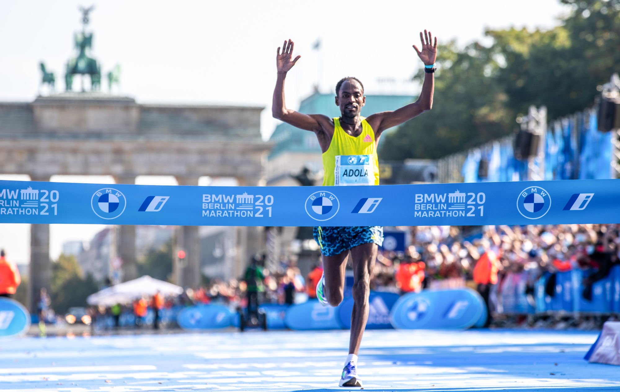 Adola remporte le marathon de Berlin - Sport.fr