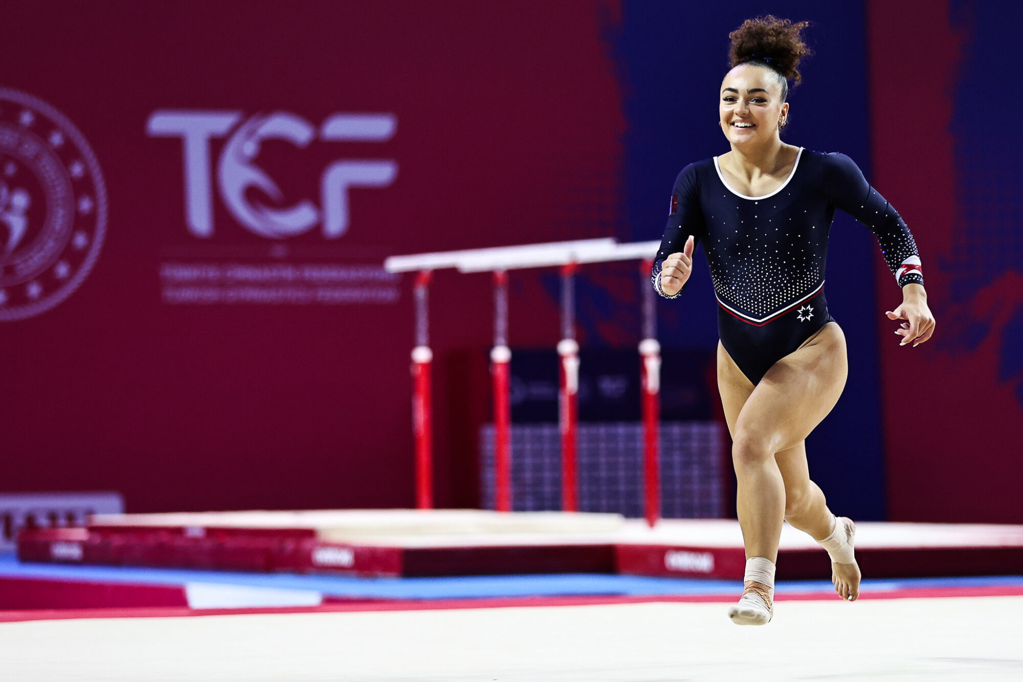 Vidéo - Gymnastique : Coline Devillard championne d'Europe du saut de ...