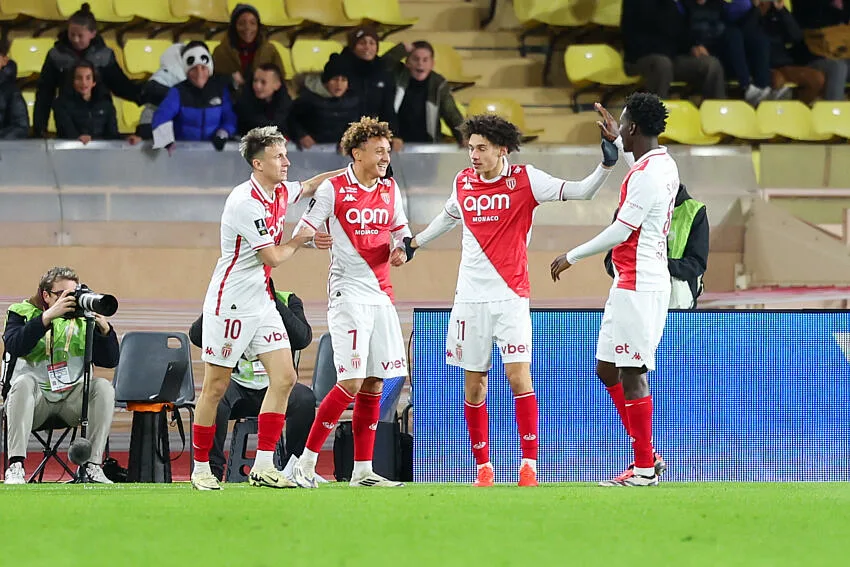 3-2, Monaco fait le boulot face à Brest - Sport.fr